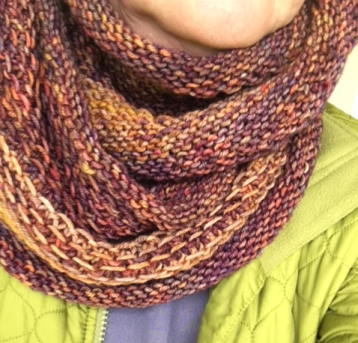 Honey Cowl Number Two in Bulky Yarn – New England's Narrow Road