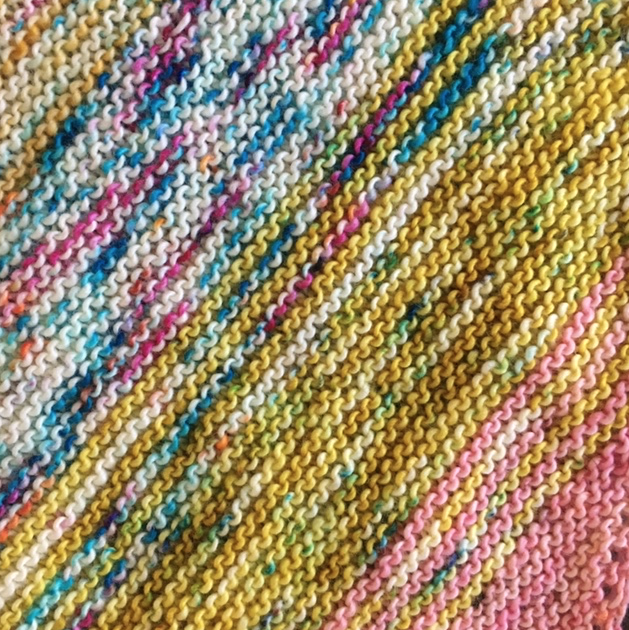 Easy Knitting FREE Shawl Pattern For Gradient Yarns – New England's ...