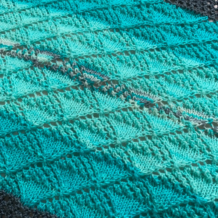 Knitting the Quince Wrap Pattern – New England's Narrow Road