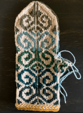 Fiddlehead Mittens – New England's Narrow Road