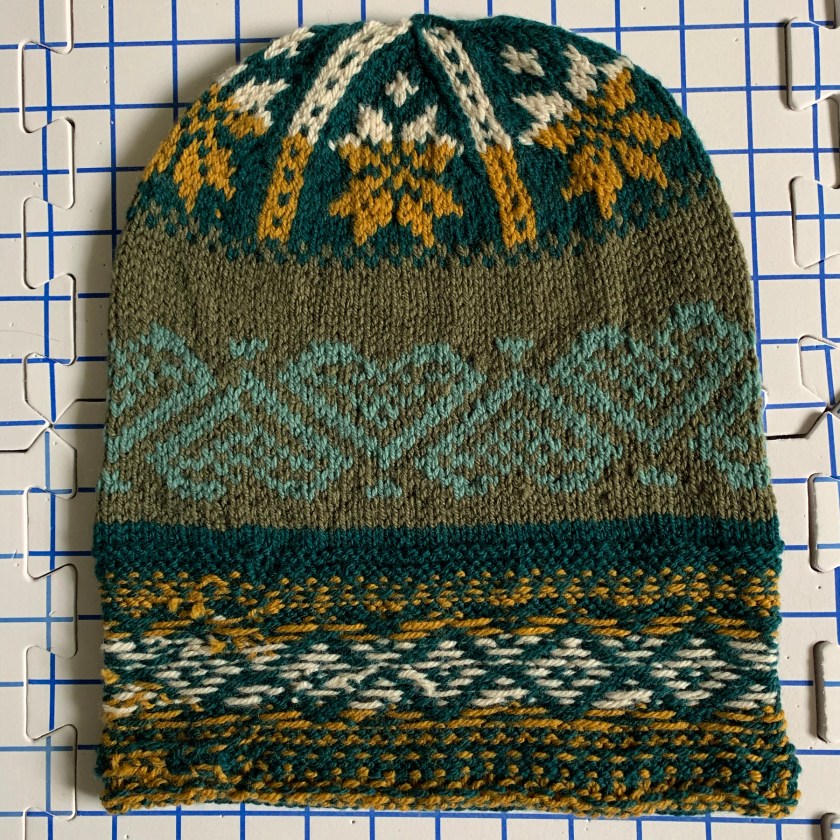 Catching Floats and Carrying Yarn, MC and CC – New England's Narrow Road