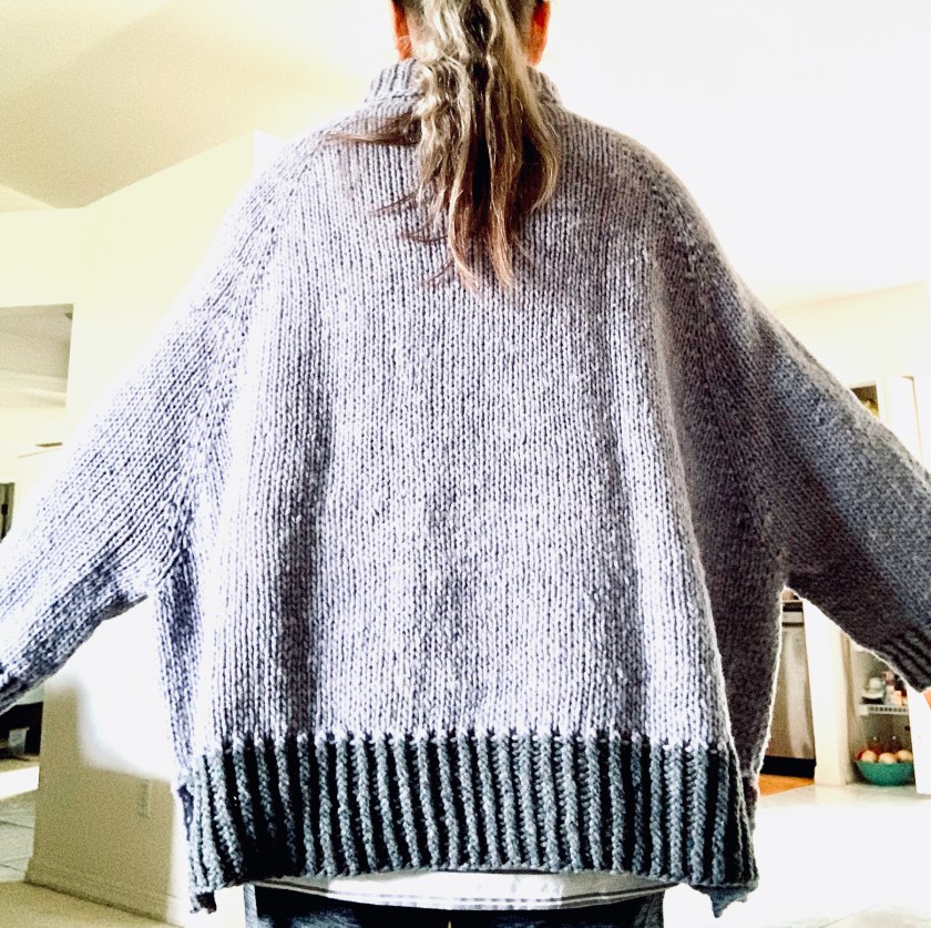 Photos of My Turtle Dove Sweater / Poncho – New England's Narrow Road