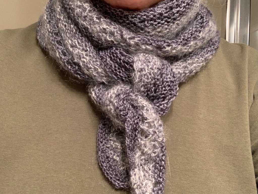 Skinny Ruffle Scarf Free Knitting Pattern – New England's Narrow Road