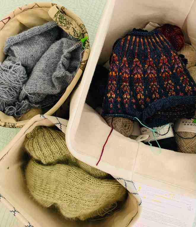 Knitting Three Sweaters – New England's Narrow Road