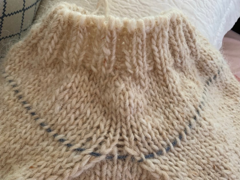 Holiday Knitting a Woolly Carbeth Cardigan in Alafosslopi – New England ...